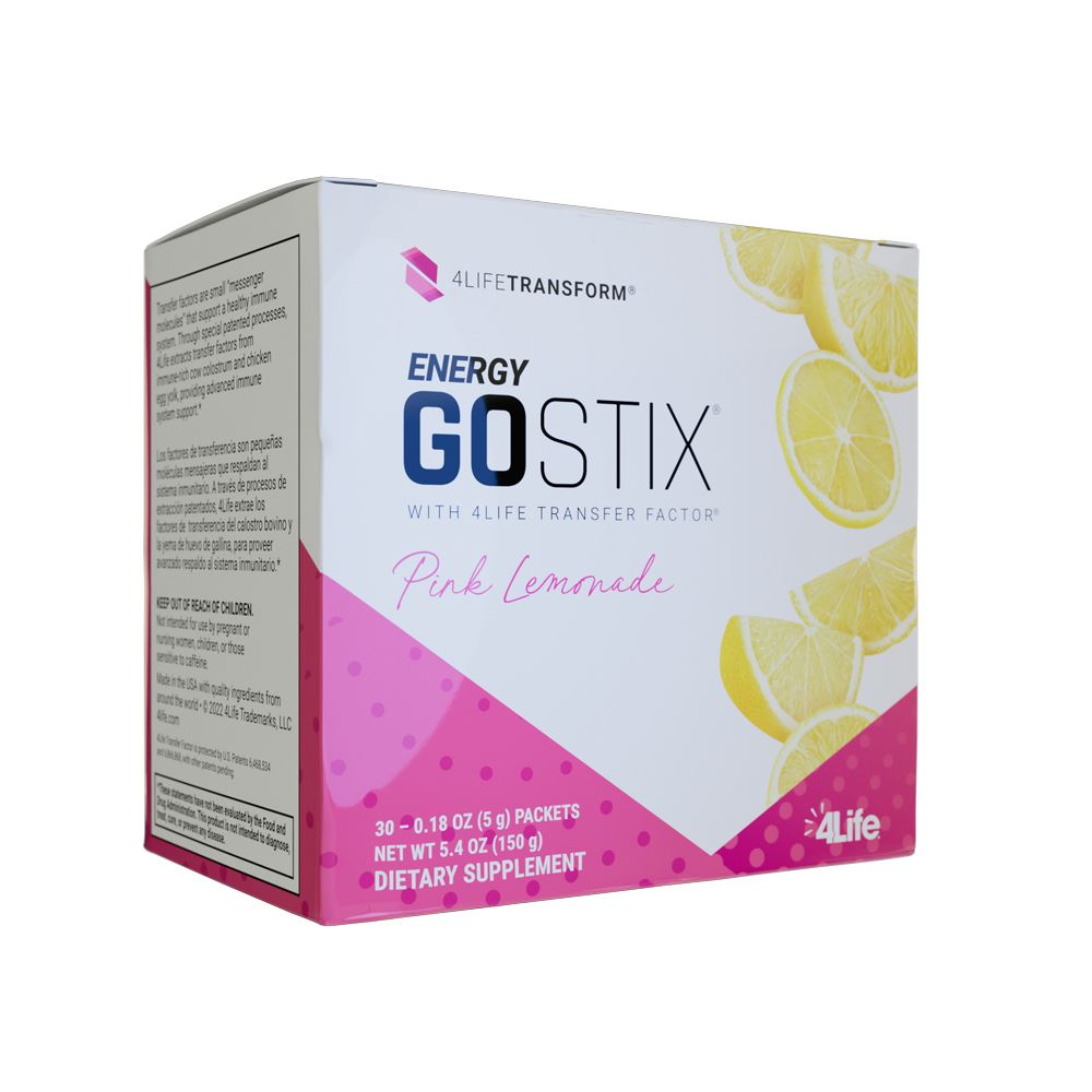 Energy Go Stick Limonada rosa- Energisante natural – 4Life Espanol