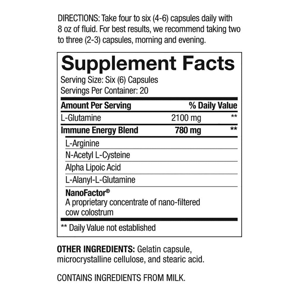 4Life NanoFactor Glutamine Prime el impulso a la energía – 4Life Espanol