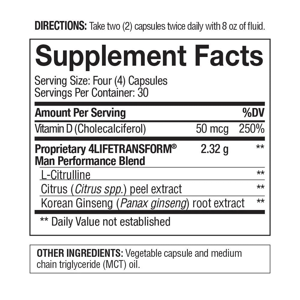 4Life Transform Hombre – 4Life Espanol